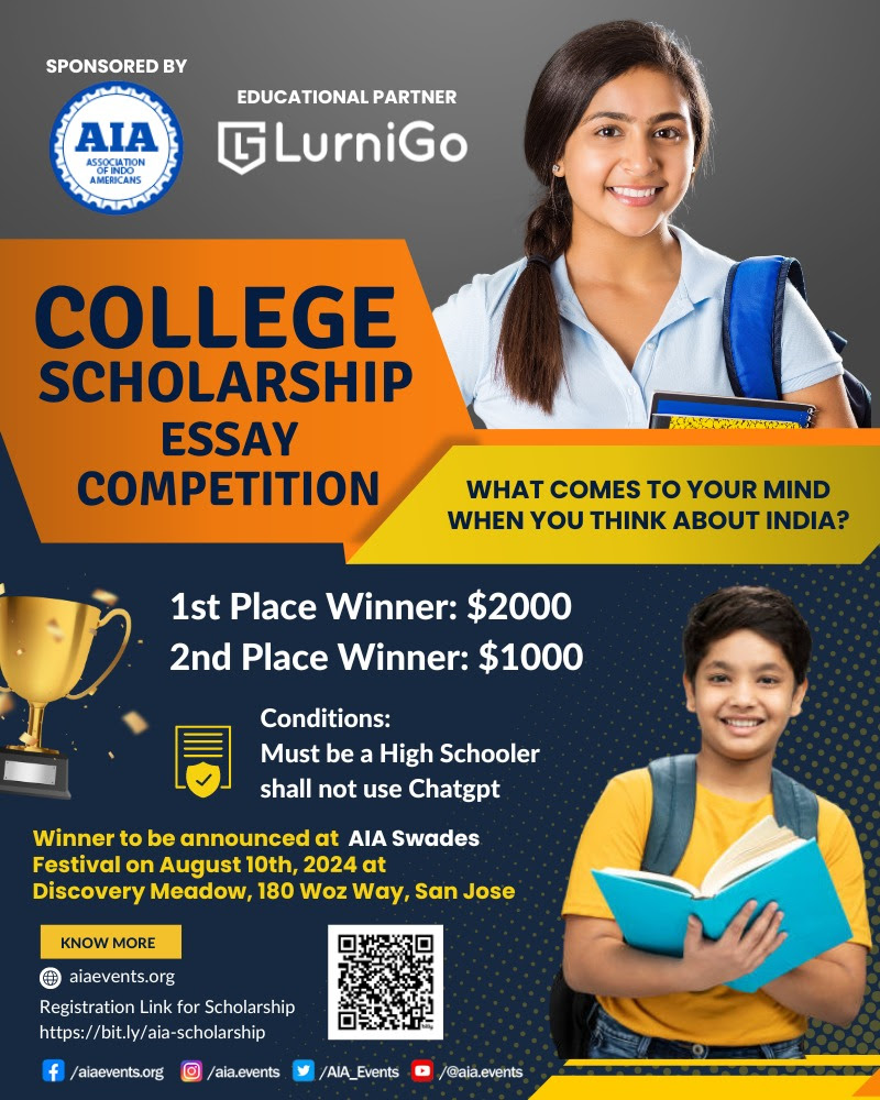 AIA College Scholarship - India Parent Magazine
